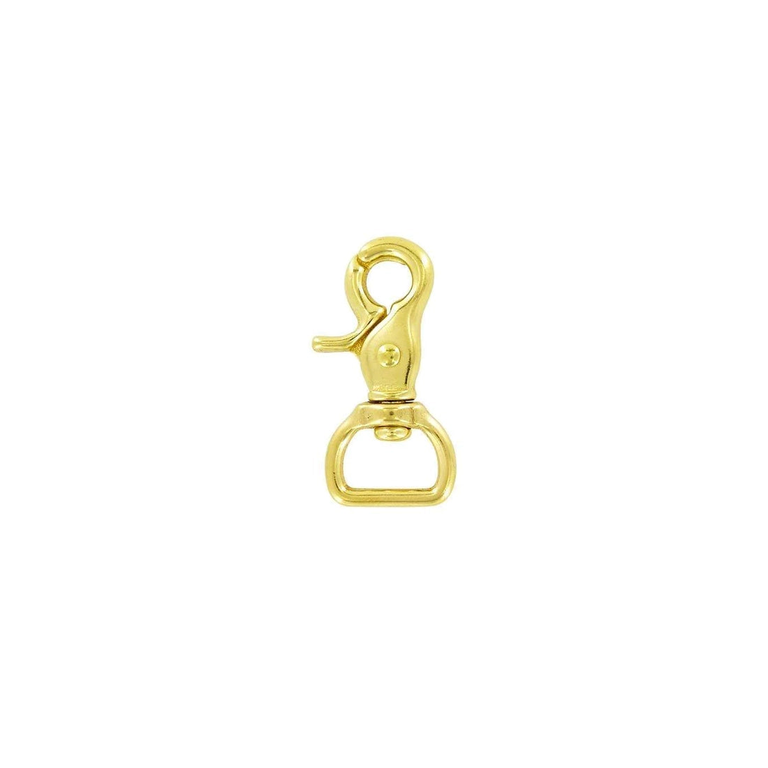 3/4" Brass, Trigger Swivel Snap Hook, Solid Brass-PK4, #P-1933 – Weaver Leather Supply