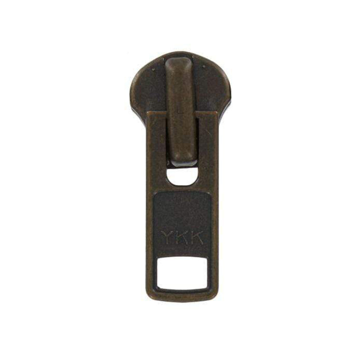 #10 Antique Brass, Metal, YKK Auto Lock Slider, Zinc Alloy, #10M-3-ANT – Weaver Leather Supply