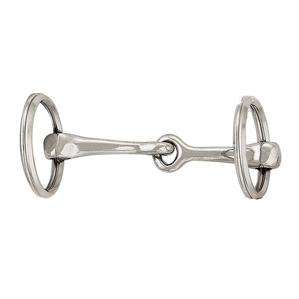 Snaffle Bit Key Ring, Chrome Plated - Weaver Leather Supply