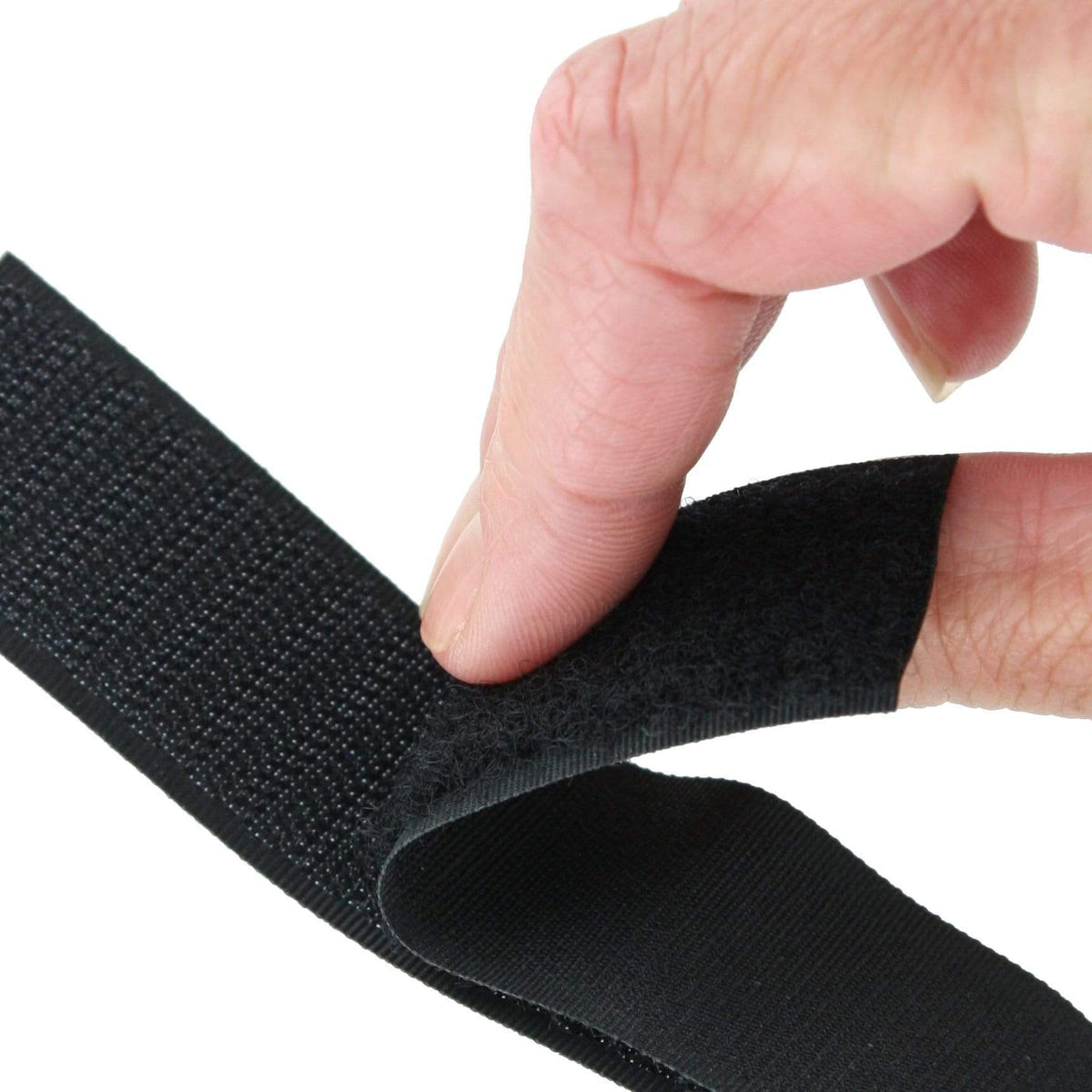 2" Black, Hook and Loop, #VEL-1-BLK-2 – Weaver Leather Supply