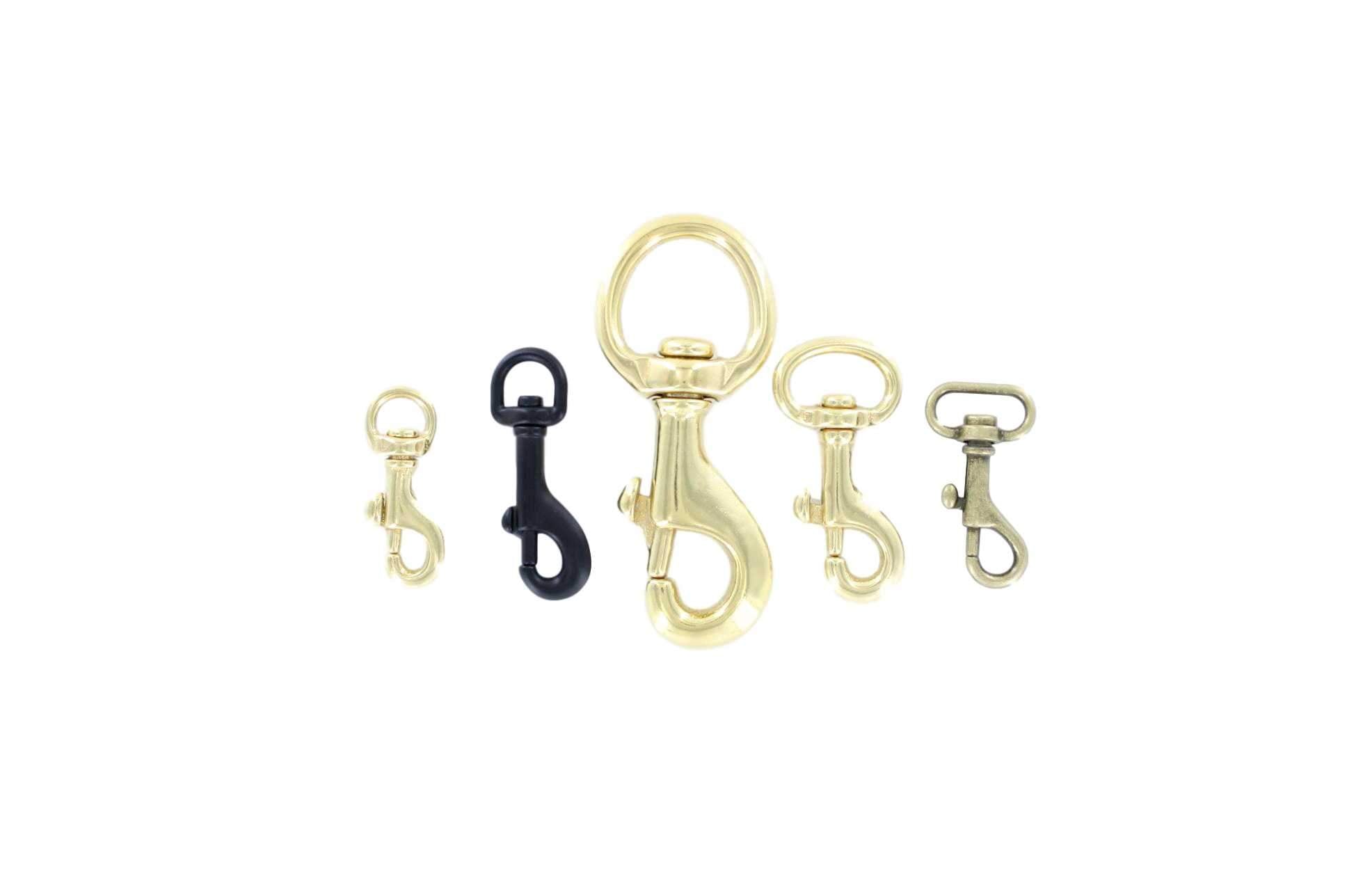 Bolt Snaps | Brass, Nickel & Zinc - Weaver Leather Supply