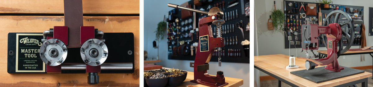 Master Tool Machines for Precision Leatherworking Tasks – Weaver ...