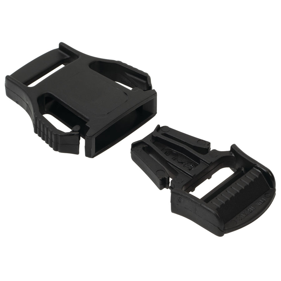 #5605 Wide guard Side Release Buckle Black, 3/4" – Weaver Leather Supply