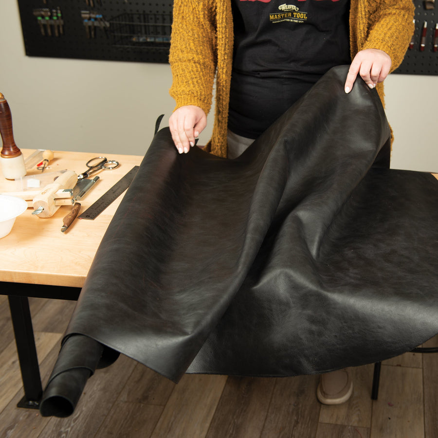 Redrock Waxy Pull-Up Leather - Weaver Leather Supply