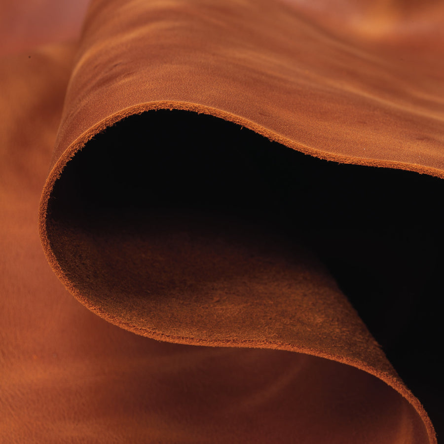 Redrock Waxy Pull-Up Leather - Weaver Leather Supply