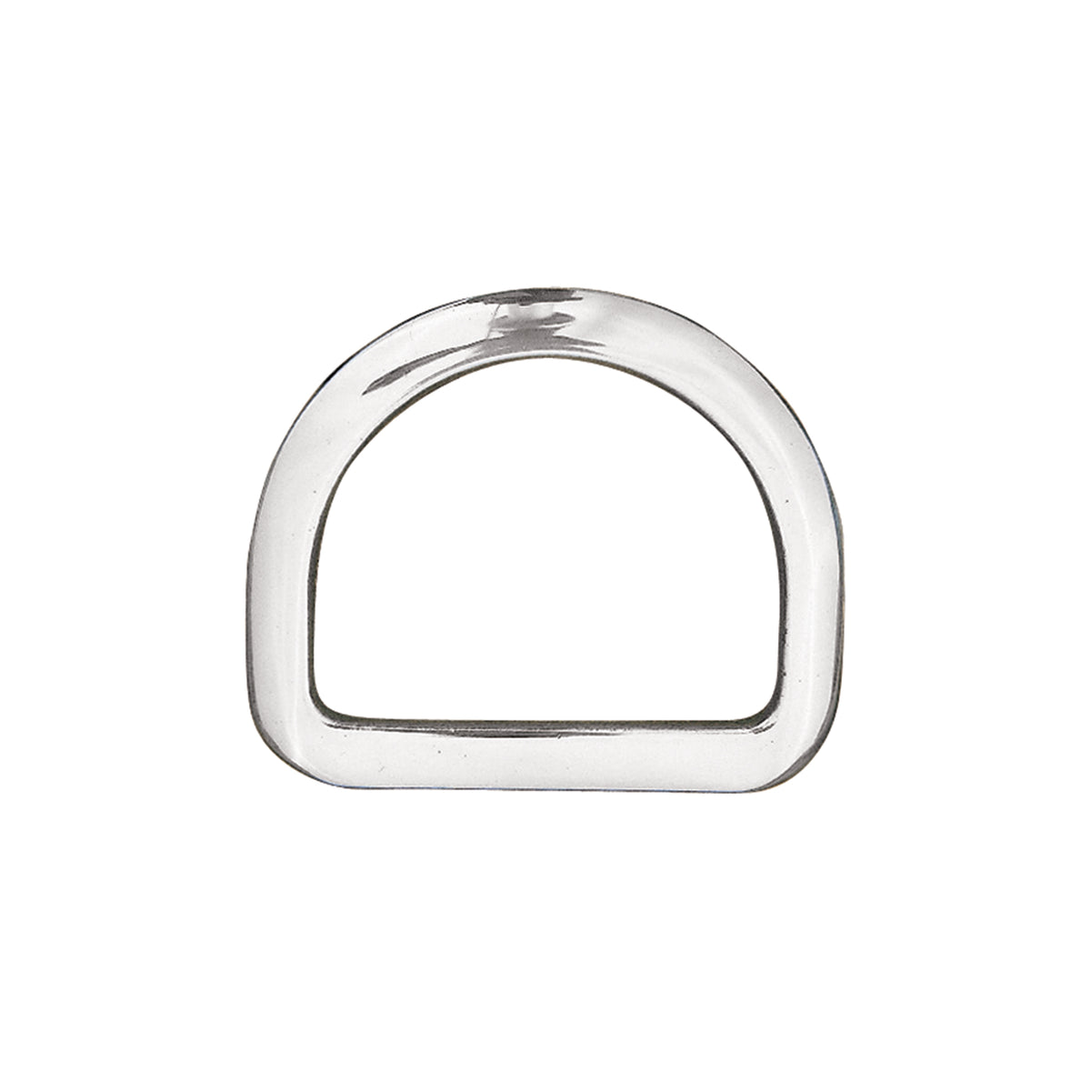 Beveled Rigging D-Ring Stainless Steel, 2-1/2" - Weaver Leather Supply