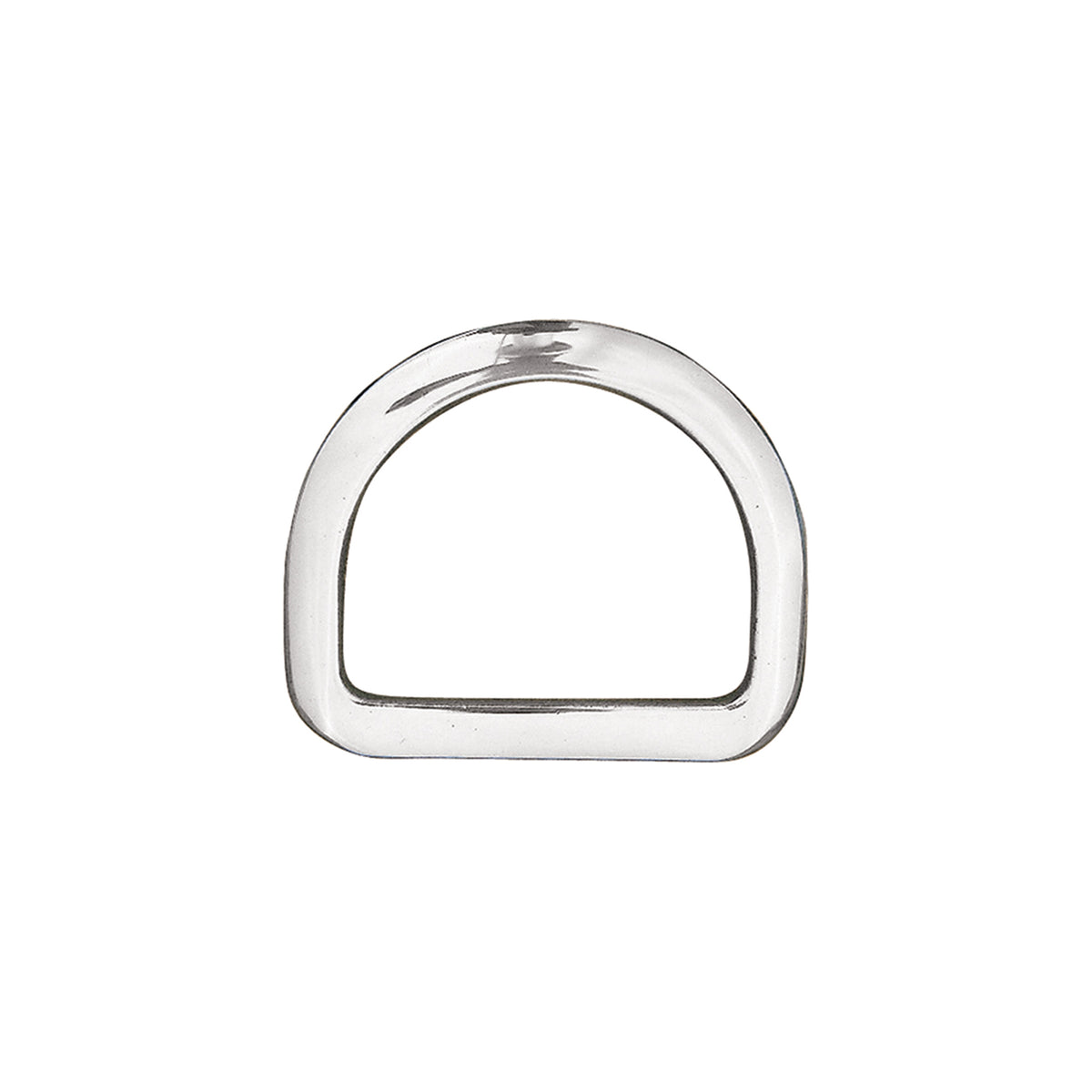Beveled Rigging D-Ring Stainless Steel, 3-1/2" - Weaver Leather Supply