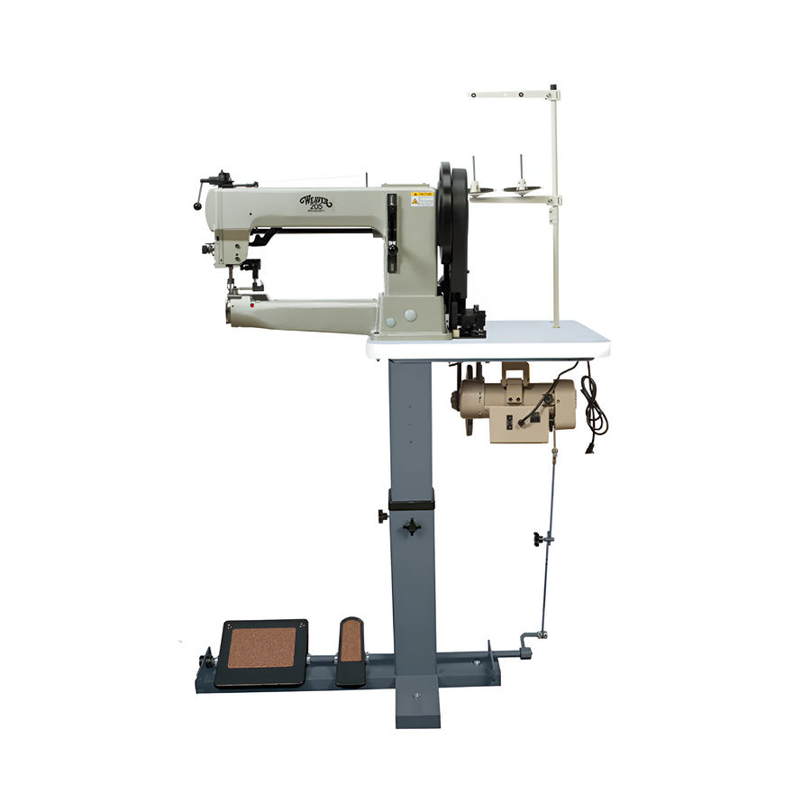 Weaver 205 Leather Sewing Machine, Complete with Stand and Servo Motor ...