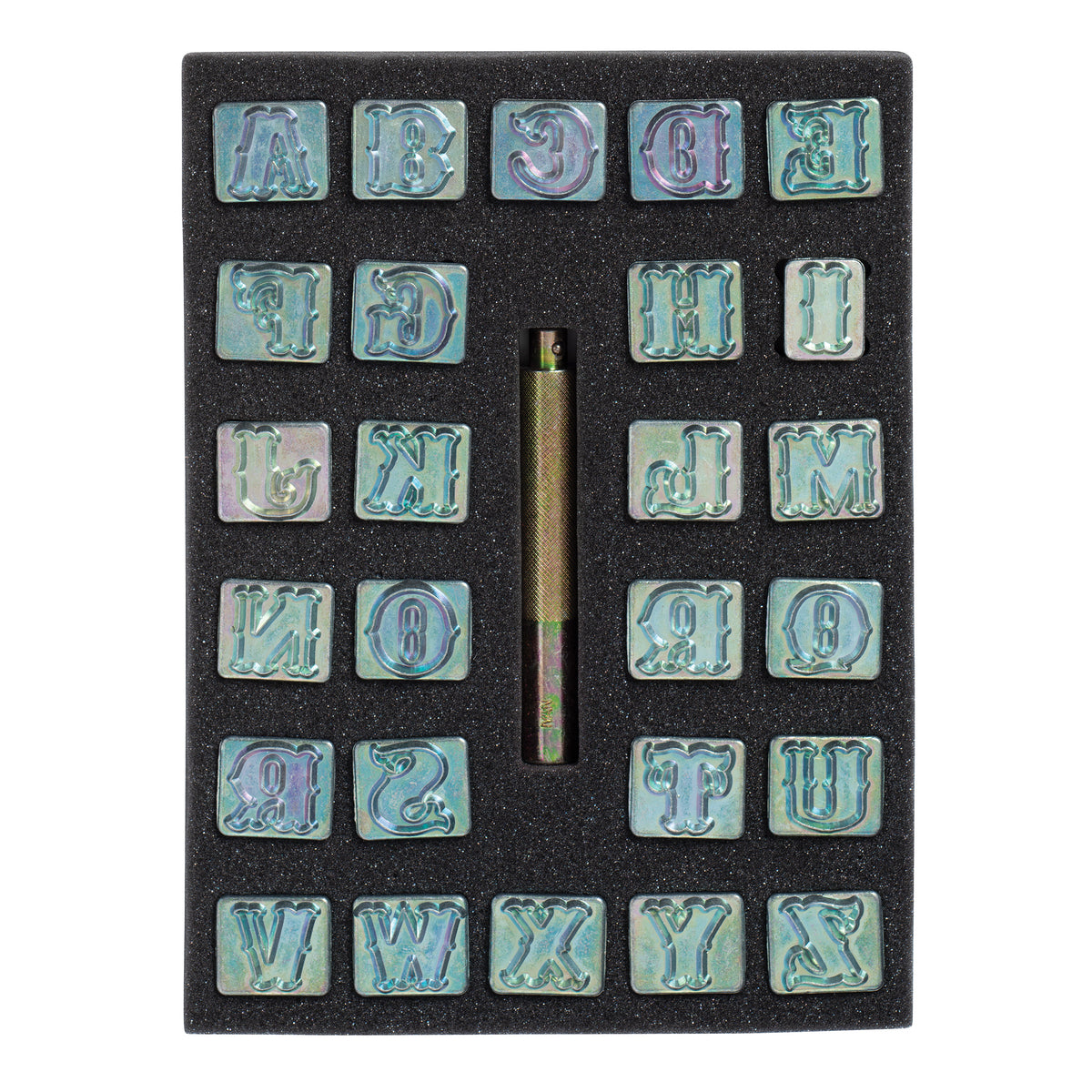 3/4" Alphabet Stamp Set - Weaver Leather Supply