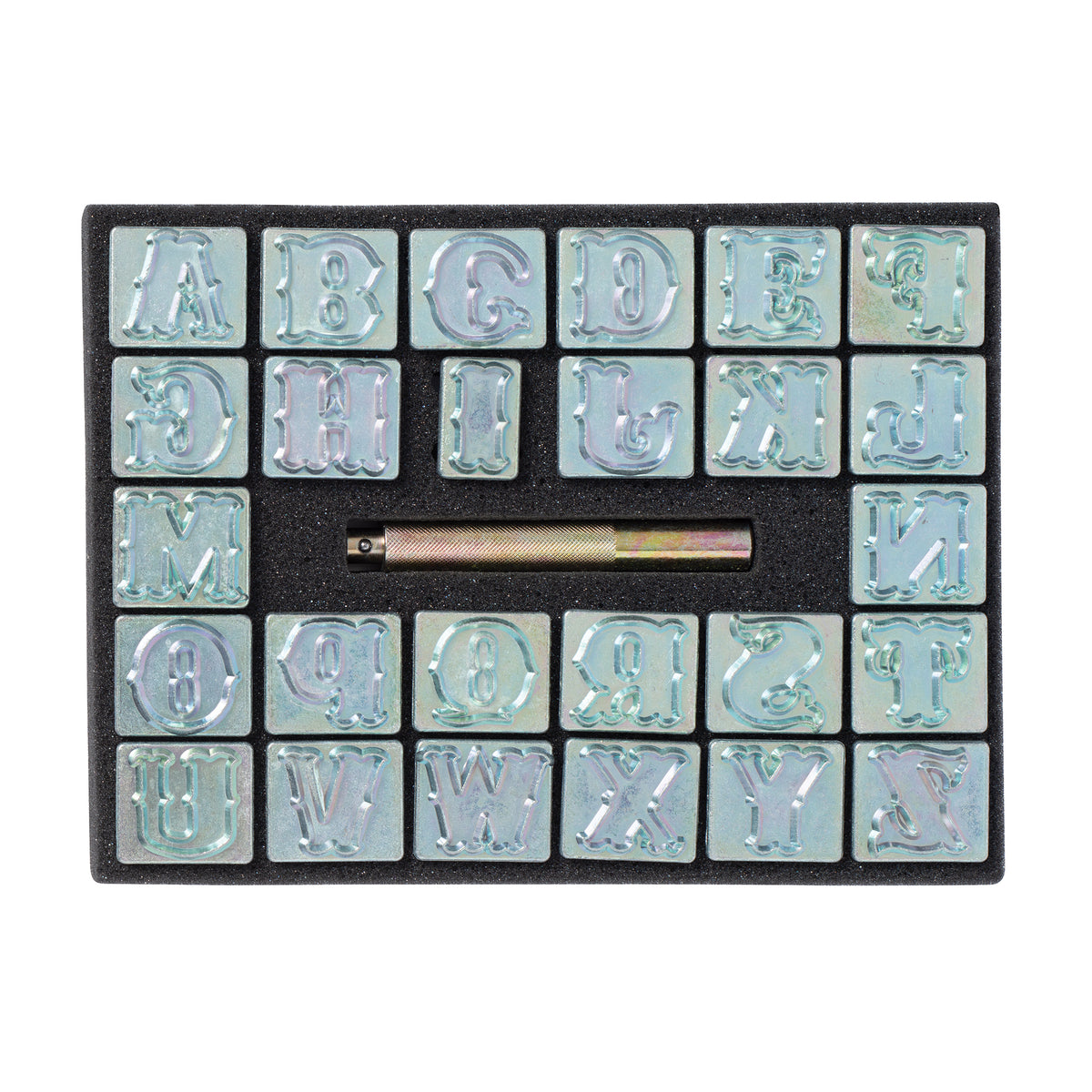 Uppercase Alphabet Stamp Set, 1" - Weaver Leather Supply