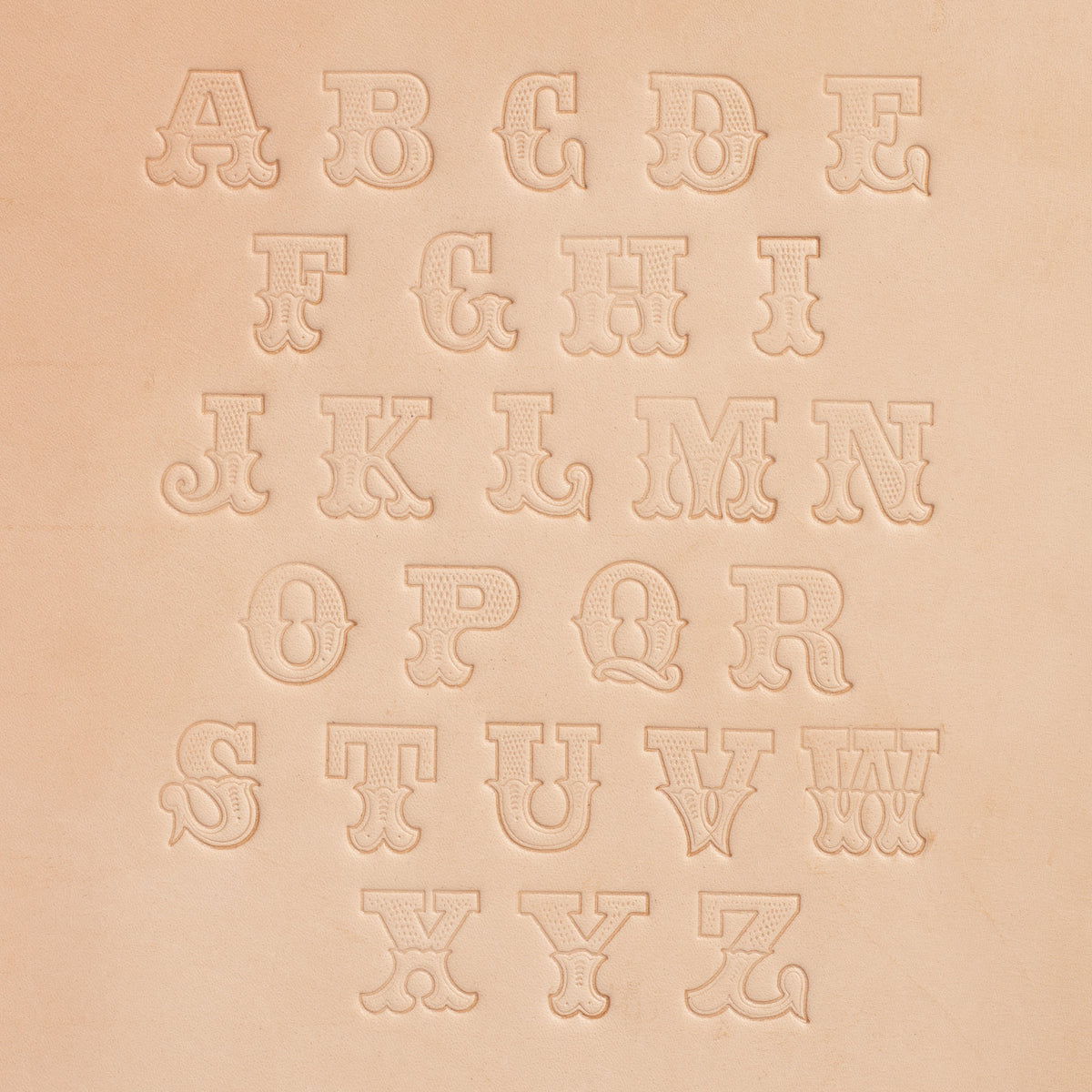 Leather Alphabet & Number Stamps - Weaver Leather Supply
