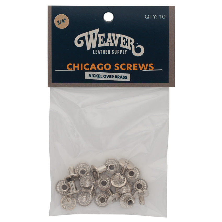 10-Pack of #D5038 Chicago Screws - Weaver Leather Supply