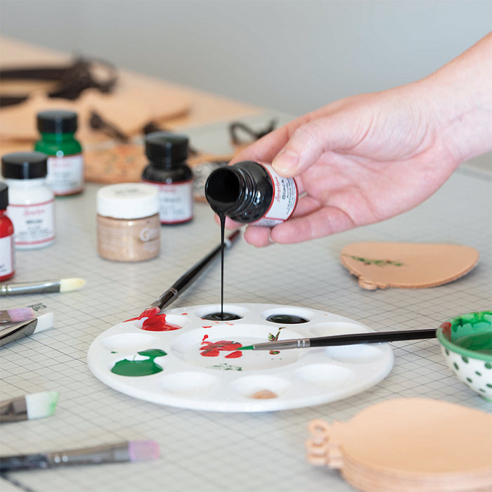 Premium Leather Paints for Customizing Bags and Belts – Weaver Leather ...