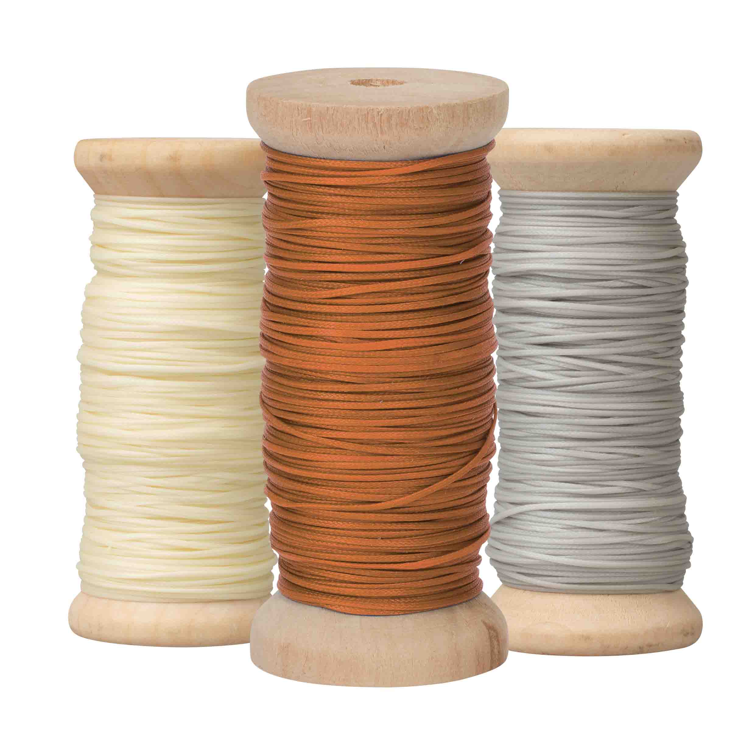 Ritza Waxed Tiger Thread, 1.2 mm, 50 Meter Spool - Weaver Leather Supply