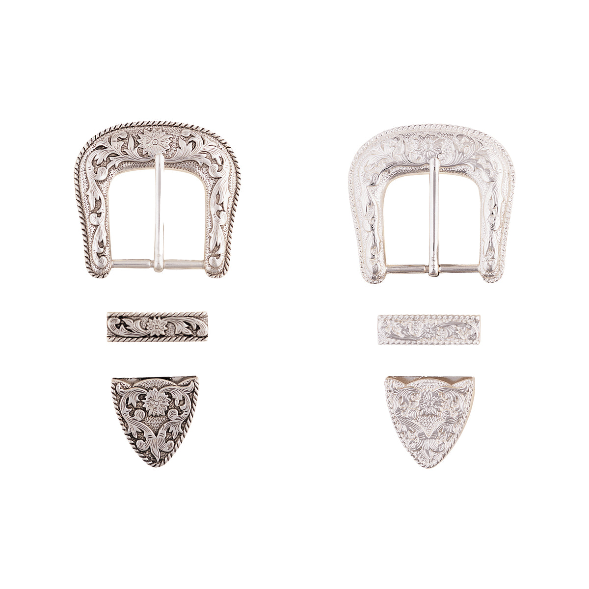 Western Floral Buckle Loop & Tip Set, 1-1/2" – Weaver Leather Supply