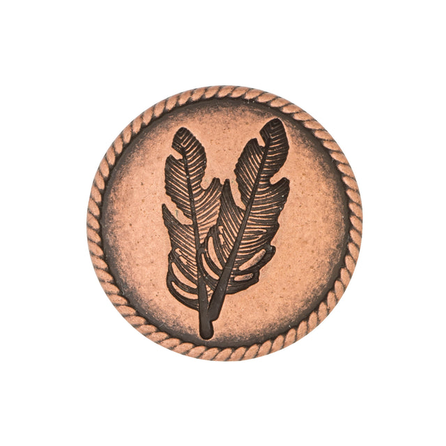 #1847 Feather Concho with Post - Weaver Leather Supply