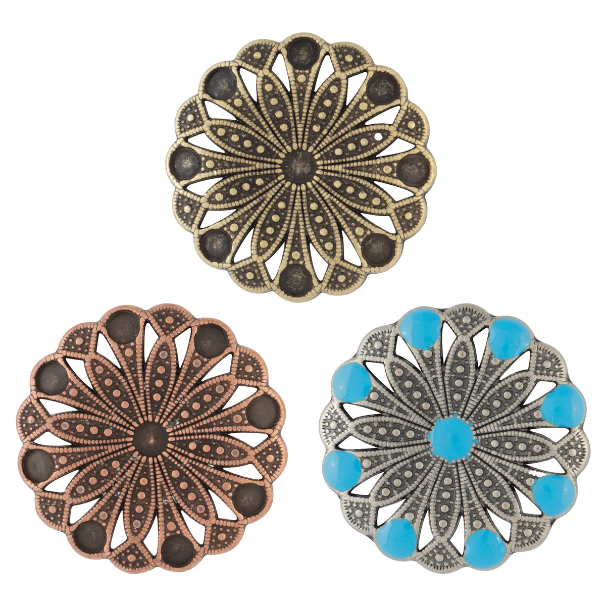 Royal Round Concho – Weaver Leather Supply