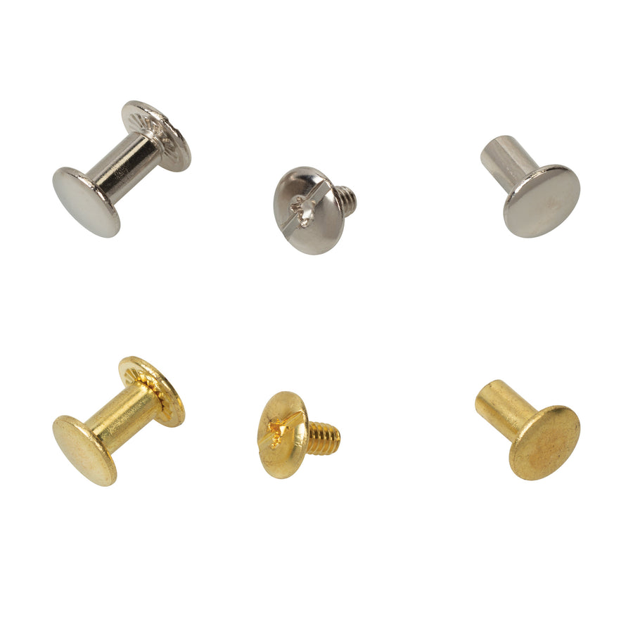 Chicago Screws for Leatherwork: Durable Fasteners, All Sizes – Weaver ...