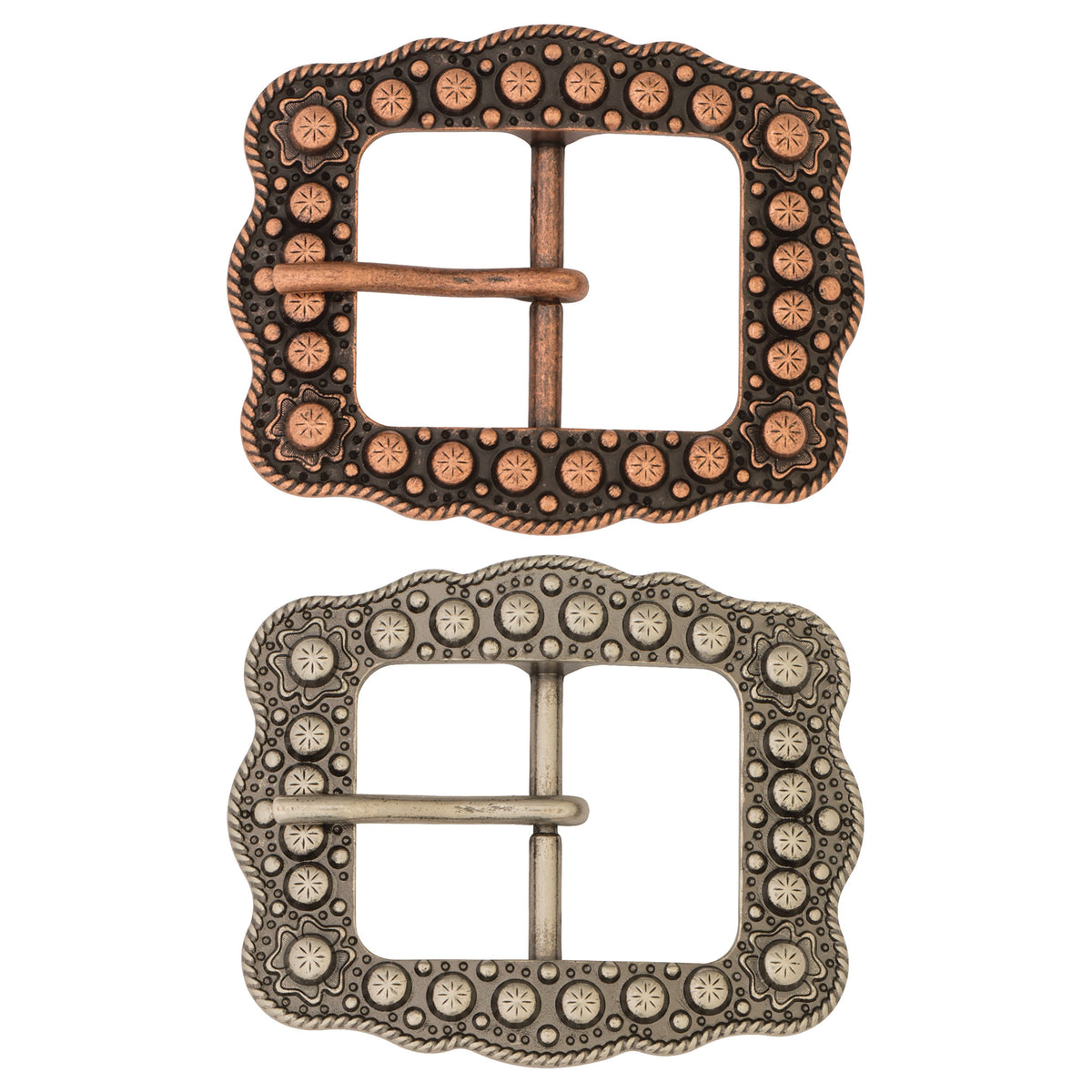 #1583 Scalloped Berry Buckle - Weaver Leather Supply