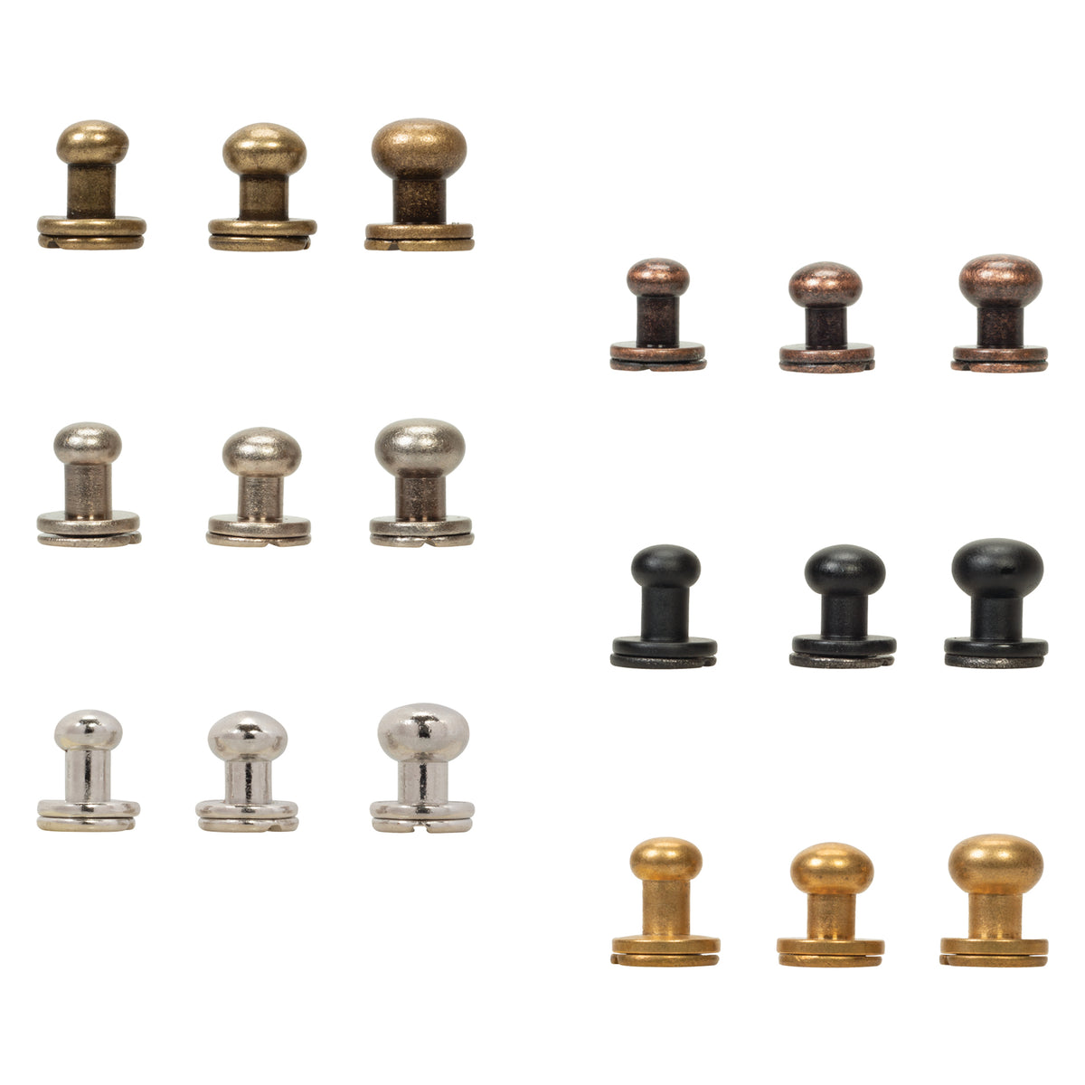 #3440 Button Screw Stud - Weaver Leather Supply