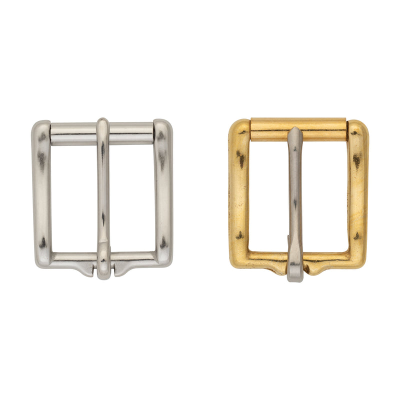 Leather Belt Buckles in Brass, Chrome & Antique Finishes – Weaver ...