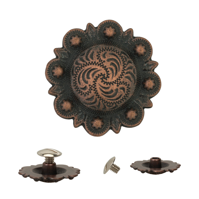 Conchos for Belts, Tack & Decorative Use – Weaver Leather Supply