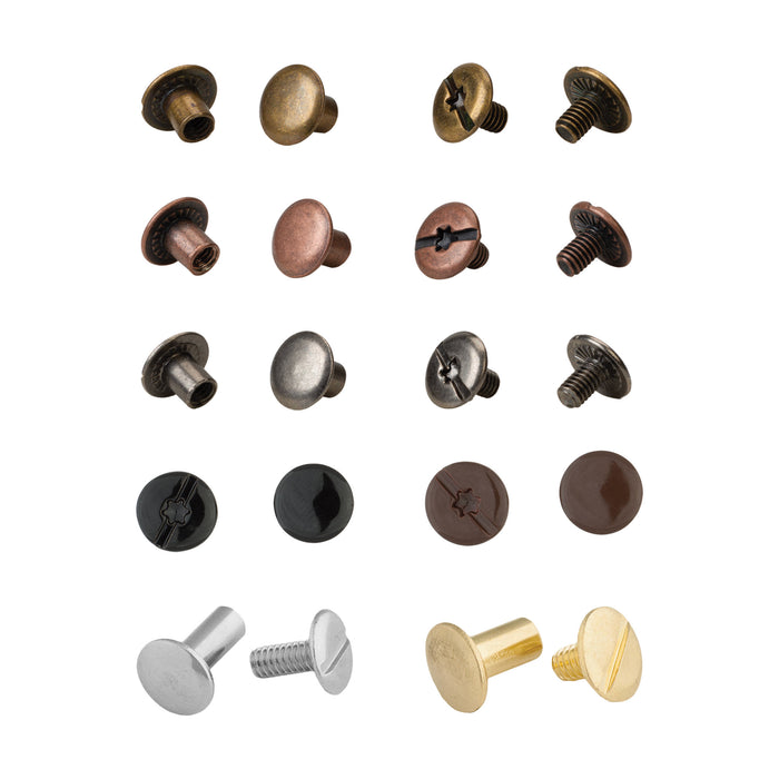 Chicago Screws for Leather Assembly – Weaver Leather Supply