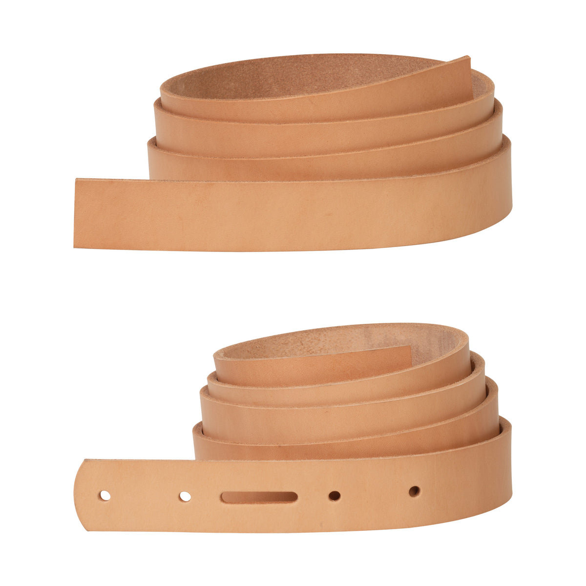 Hermann Oak® Natural Strap Belt Blank, 9/10 oz., 60"-65" – Weaver ...