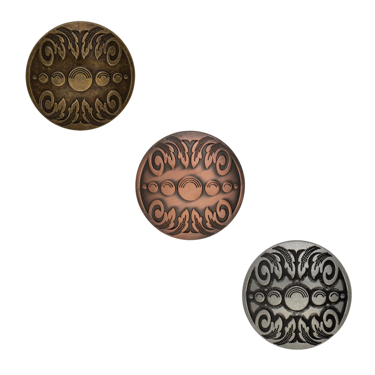 Jeremiah Watt Vintage 31 Dot Concho, 1-1/2" - Weaver Leather Supply