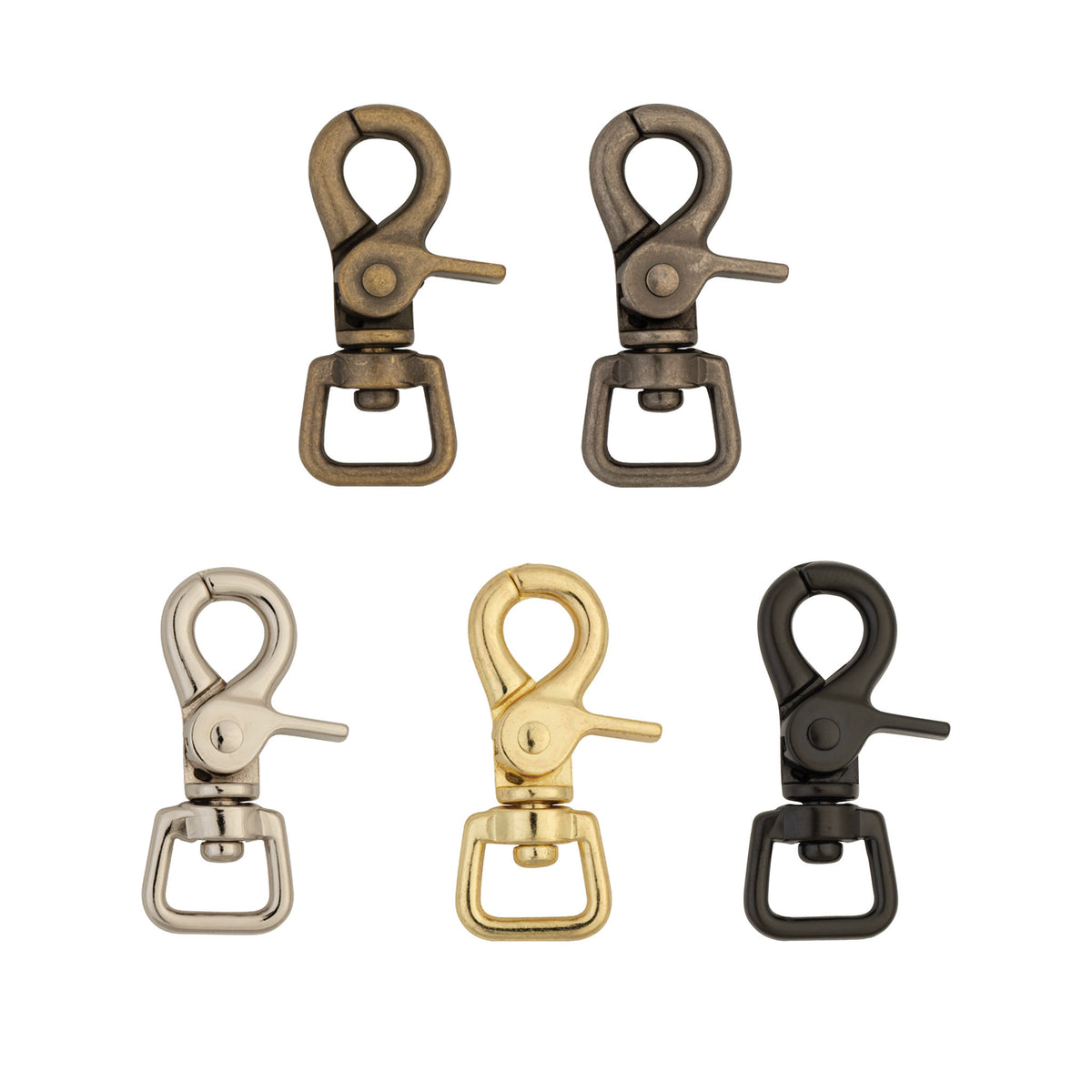 Swivel Snaps – Clips & Hooks for Bags & Keychains – Weaver Leather Supply