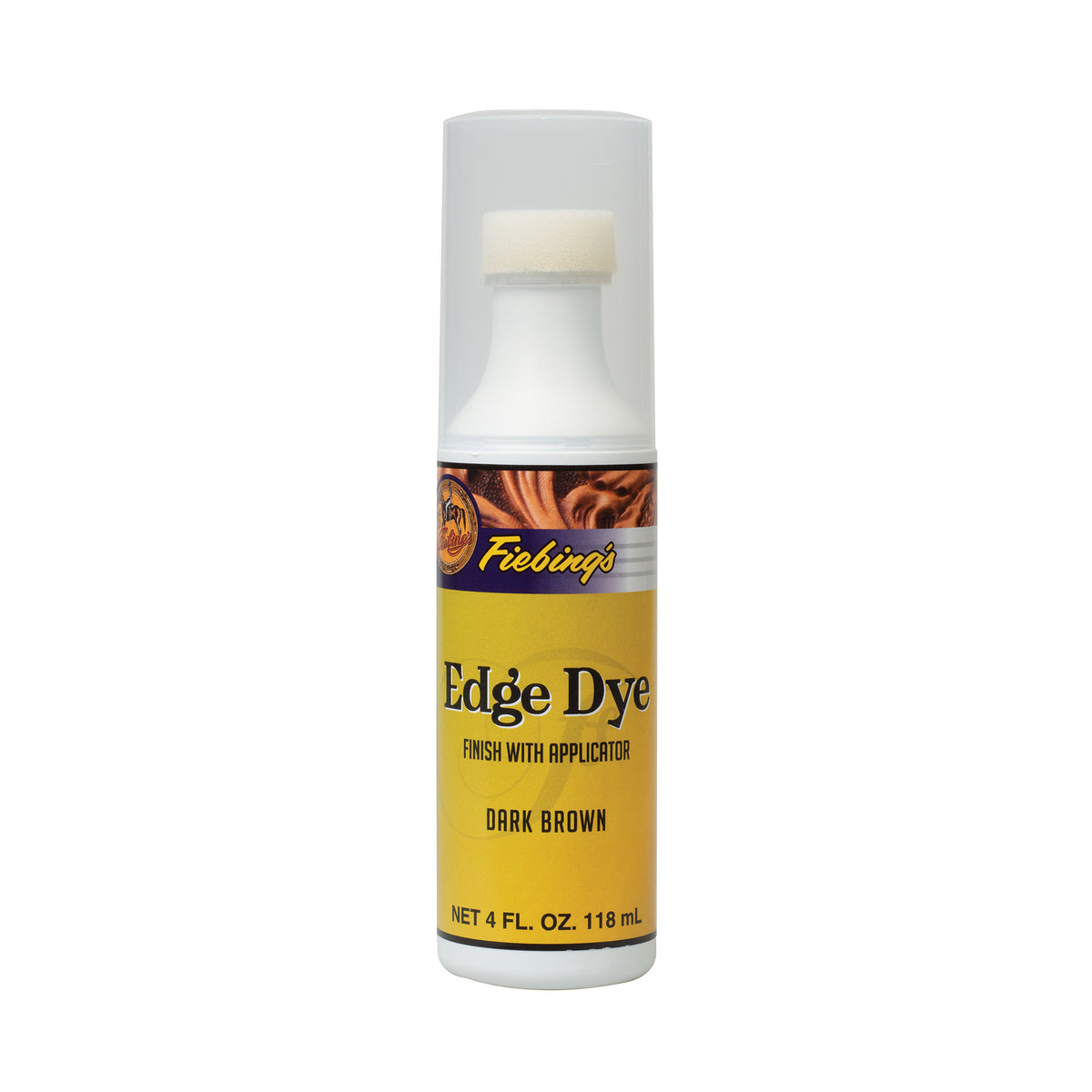 Fiebing's Edge Dye Finish and Applicator , 4 oz. - Weaver Leather Supply