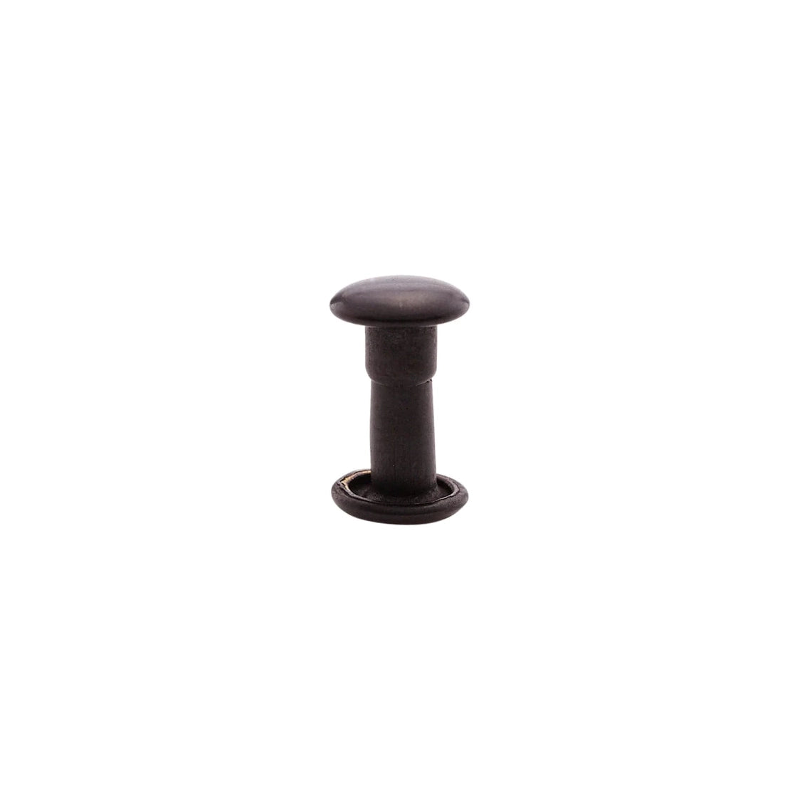 9mm Black, Double Cap Jiffy Rivets, Solid Brass-100ct, #NB309D-SBBK ...