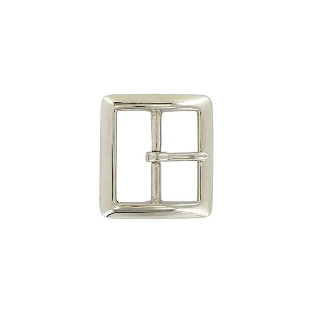 1 1/2" Nickel, Sam Browne Center Bar Buckle, Solid Brass – Weaver ...