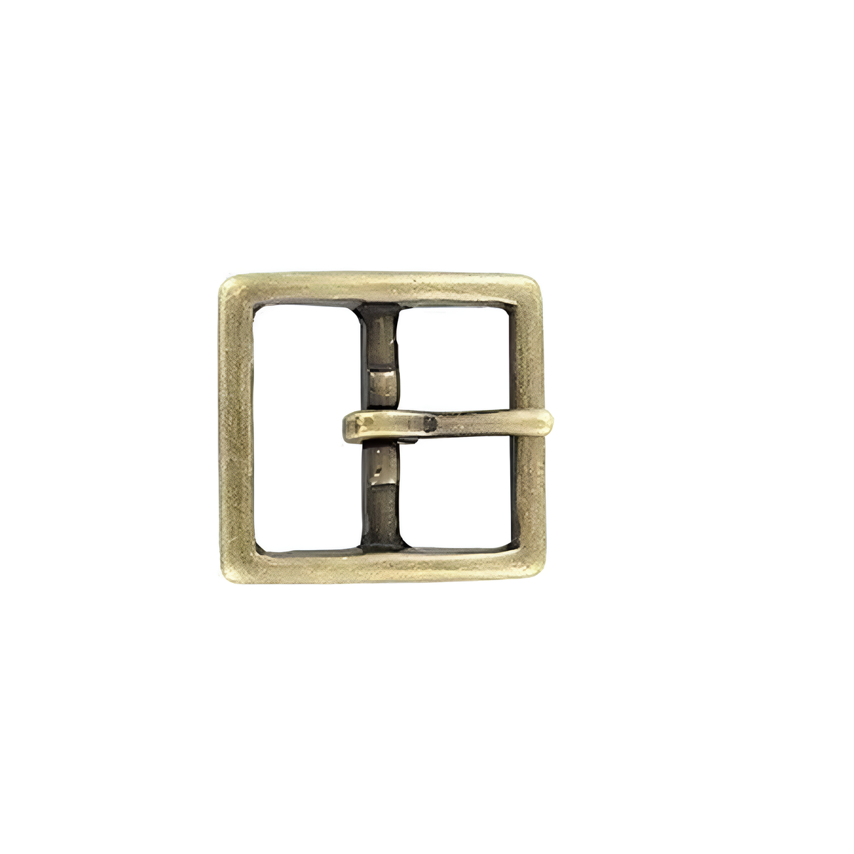 1" Antique Brass, Sam Browne Center Bar Buckle, Solid Brass – Weaver ...