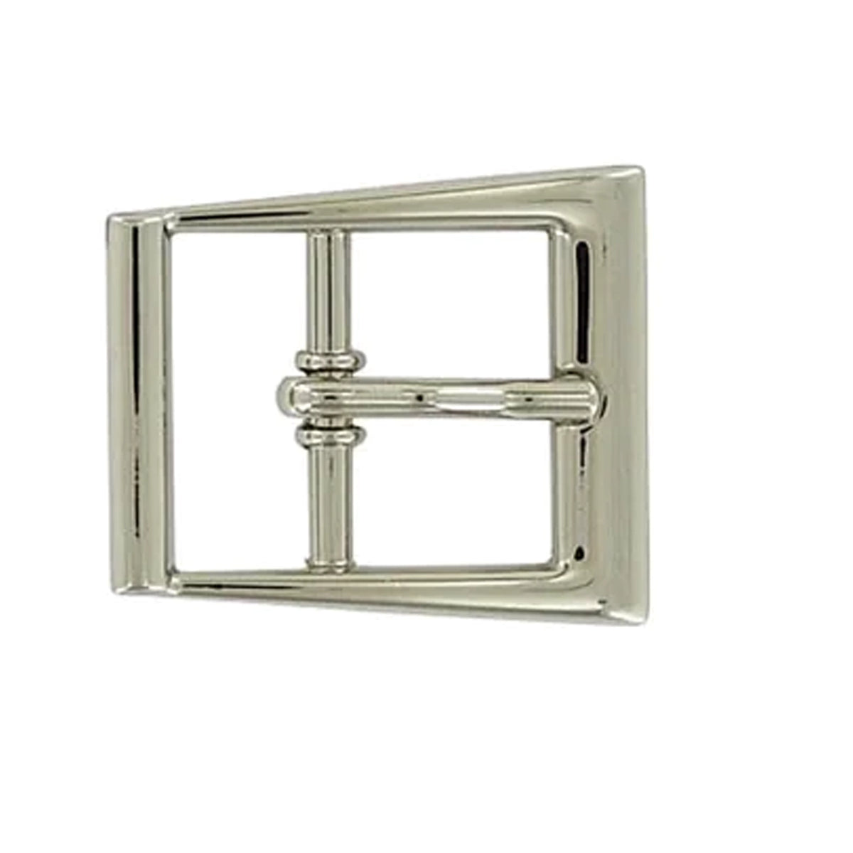 1" Shiny Nickel, Funky Center Bar Buckle, Zinc Alloy – Weaver Leather ...