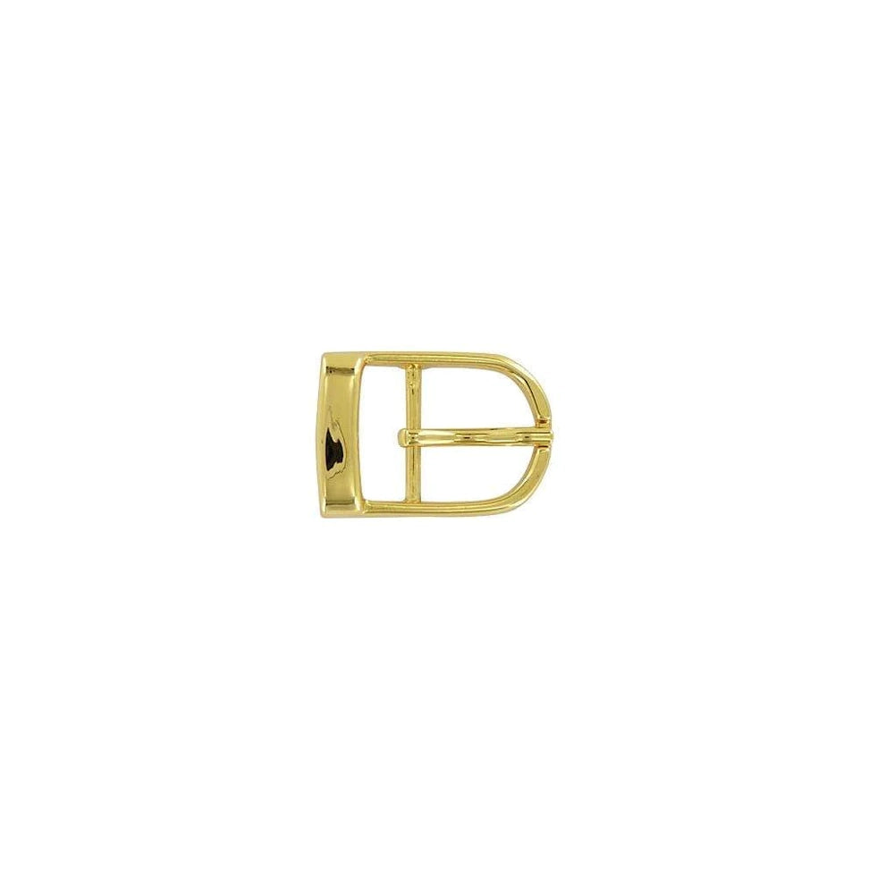 3/4" Shiny Gold, D Shaped Center Bar Buckle, Zinc Alloy, #C-2047-GOLD ...