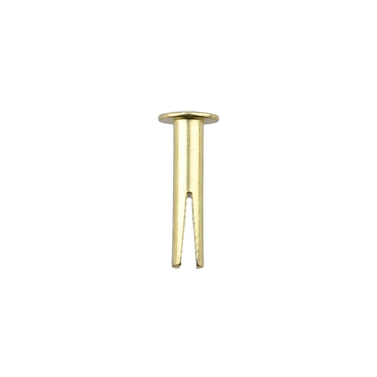 8/16" Brass, 7/32" Head Diameter Split Rivet, Steel, 24-pack – Weaver ...
