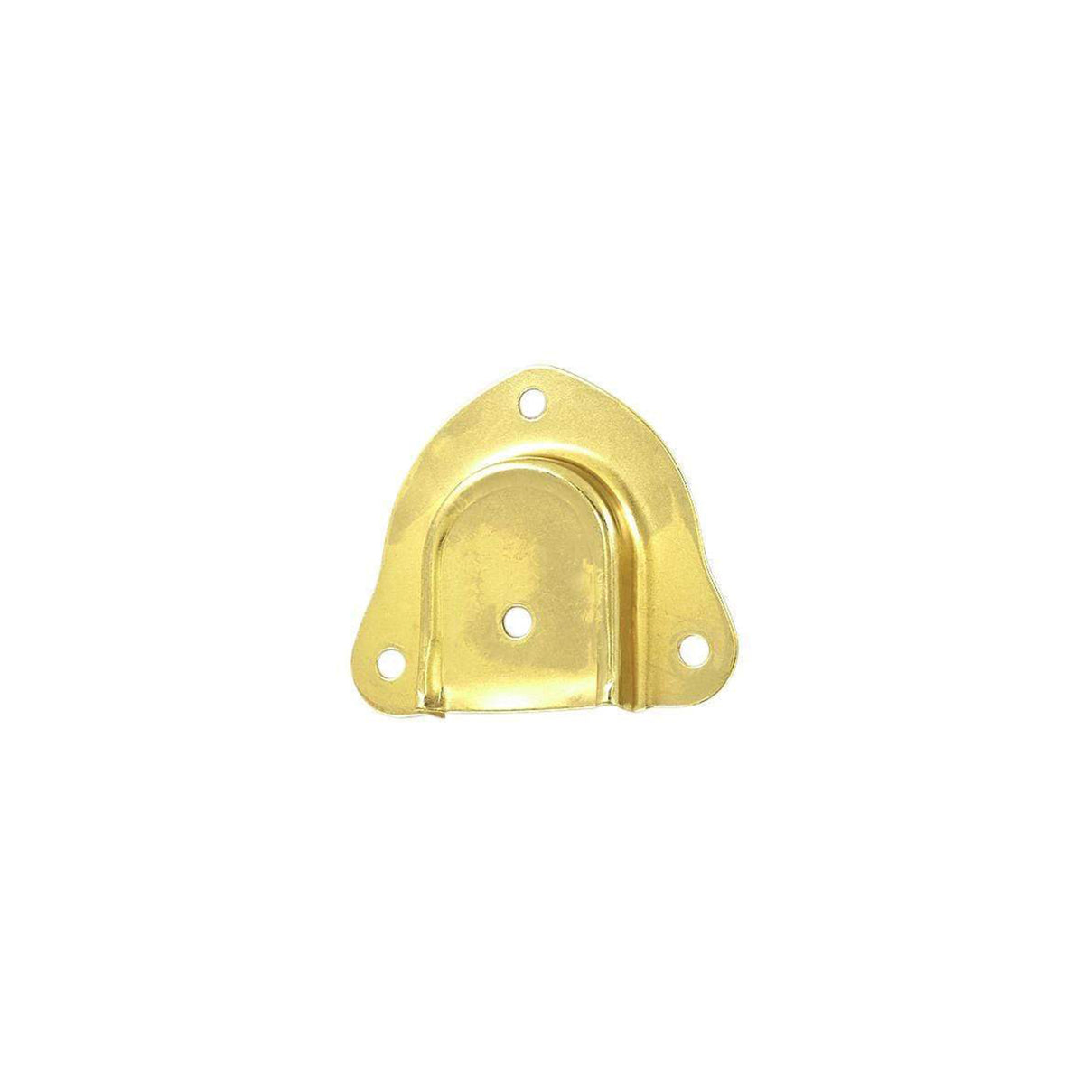 1 1/4" Brass, Smooth Edge Spade Trunk Handle End Cap, Steel – Weaver ...