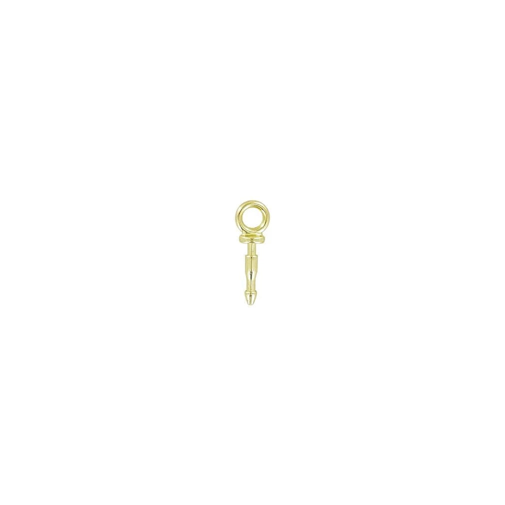 1 1/4" Brass, Snapper Rivet Ring, Steel, #A-303 – Weaver Leather Supply