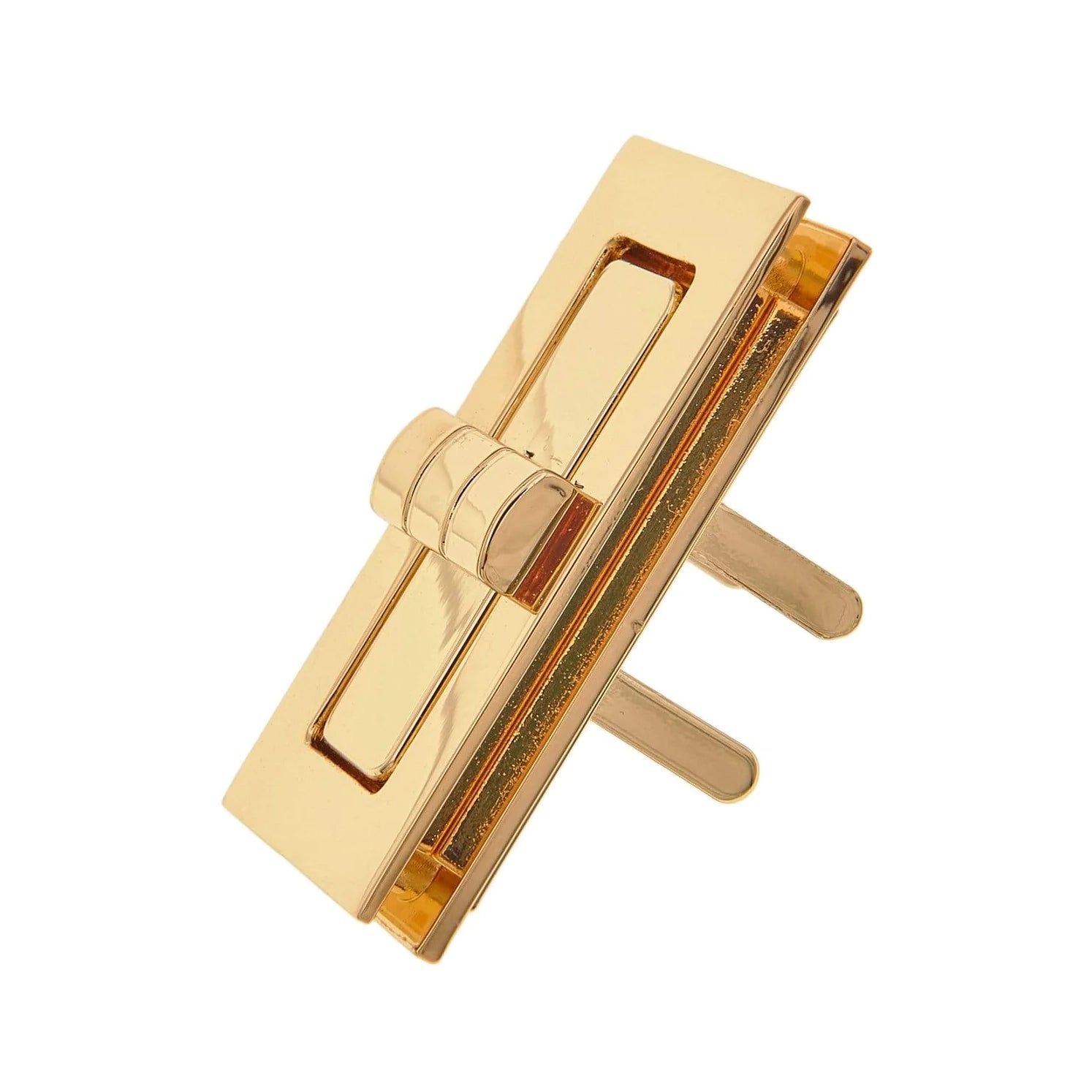 1 7/8 Shiny Gold, Turn Lock, Zinc Alloy, #P-3160-GOLD