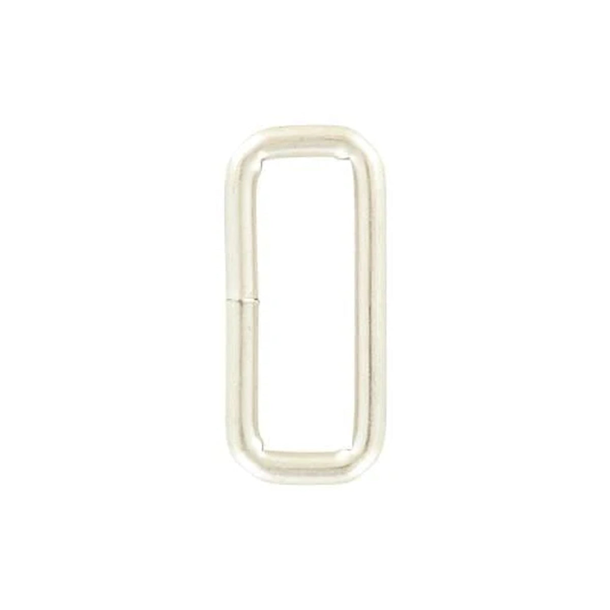 1 1/2" Satin Nickel, Welded Rectangular Ring, Steel, #P-2259 – Weaver ...