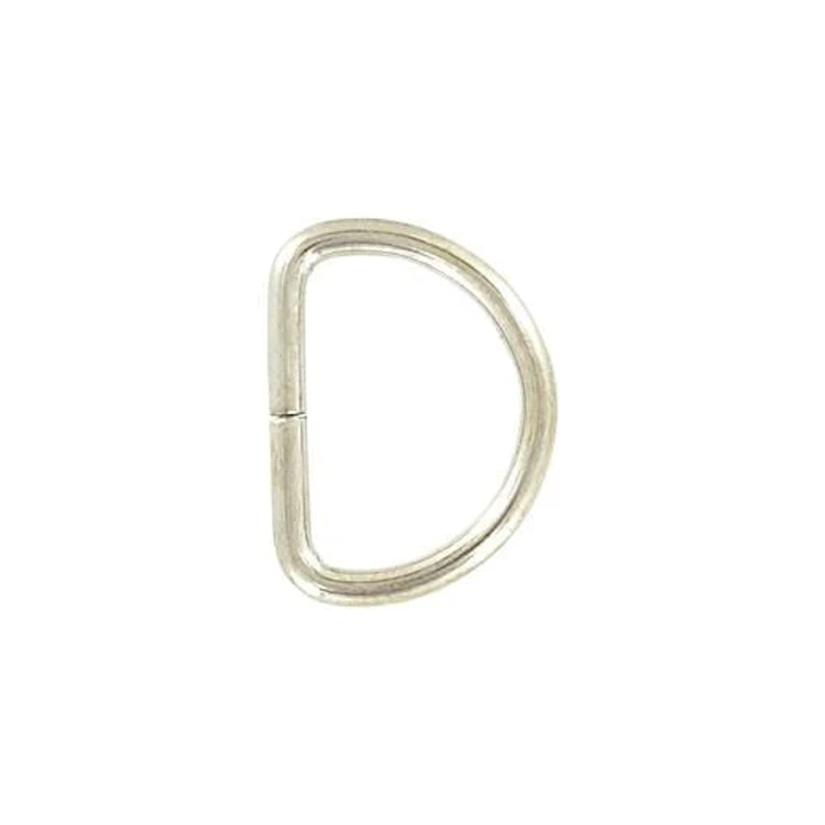 1/2" Shiny Nickel, Split D Ring Light, Steel, #D-101-NP – Weaver ...