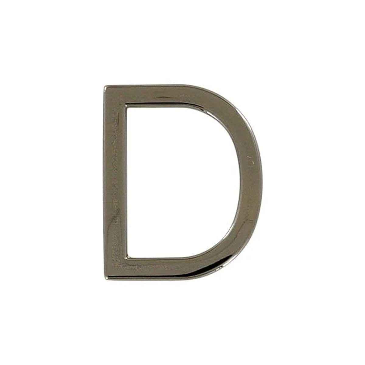 1"Gunmetal, Solid D Ring, Zinc Alloy, #P-3143-GUNM – Weaver Leather Supply