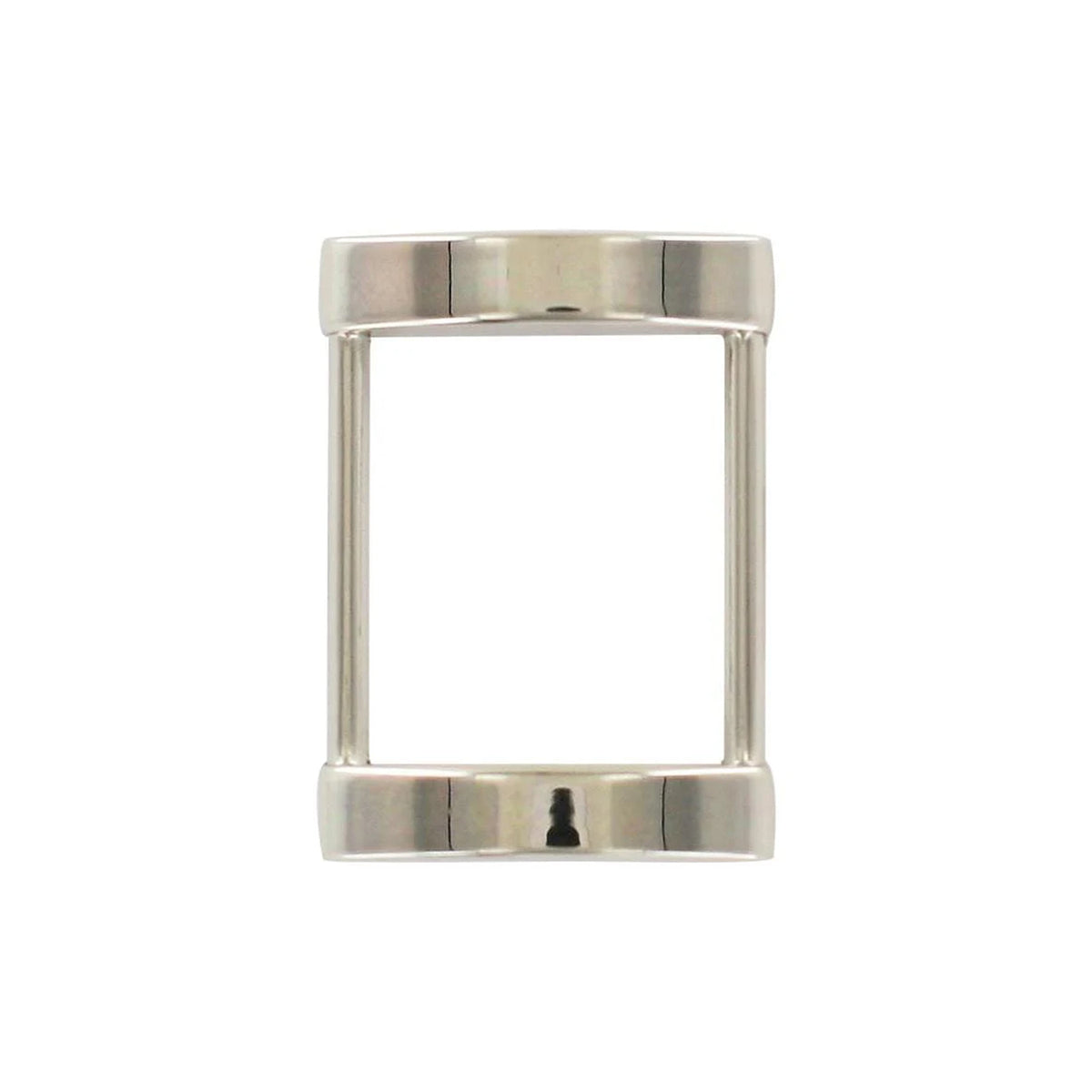 1" Shiny Nickel, Solid Beveled Rectangular Ring, Zinc Alloy, #P-2559-N ...