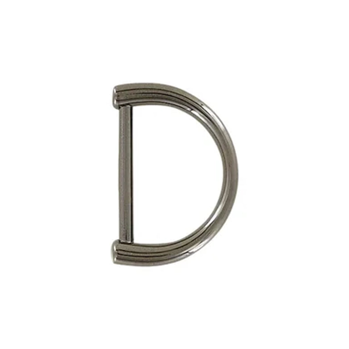1" Shiny Gunmetal, D-Ring Handle Loop, Zinc Alloy – Weaver Leather Supply