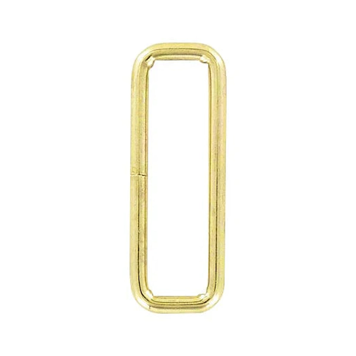 2" Shiny Brass, Rectangular Ring, Steel, #C-25-2-BP – Weaver Leather Supply