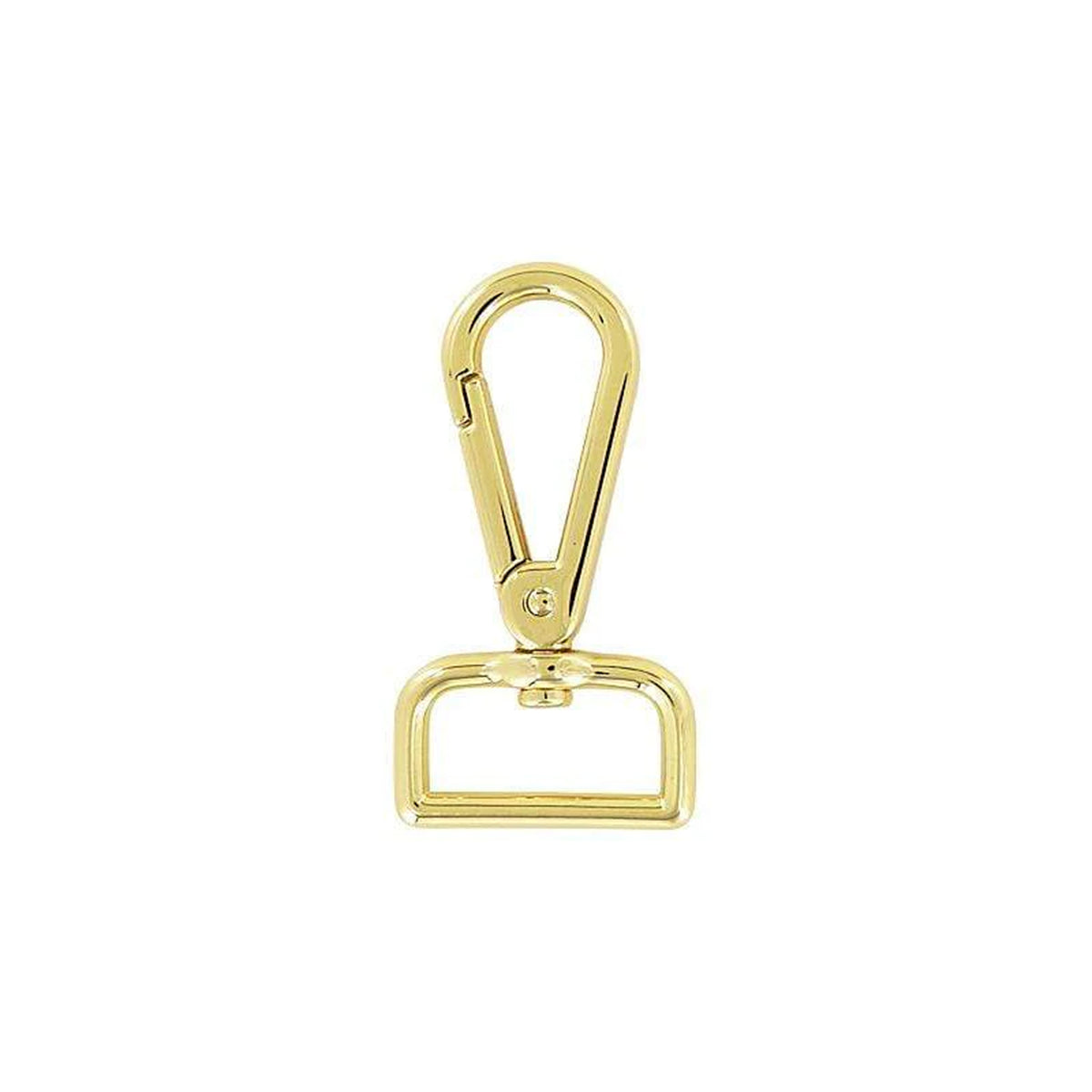 1" Shiny Gold, 2 3/8" Lever Swivel Snap Hook, Zinc Alloy – Weaver ...