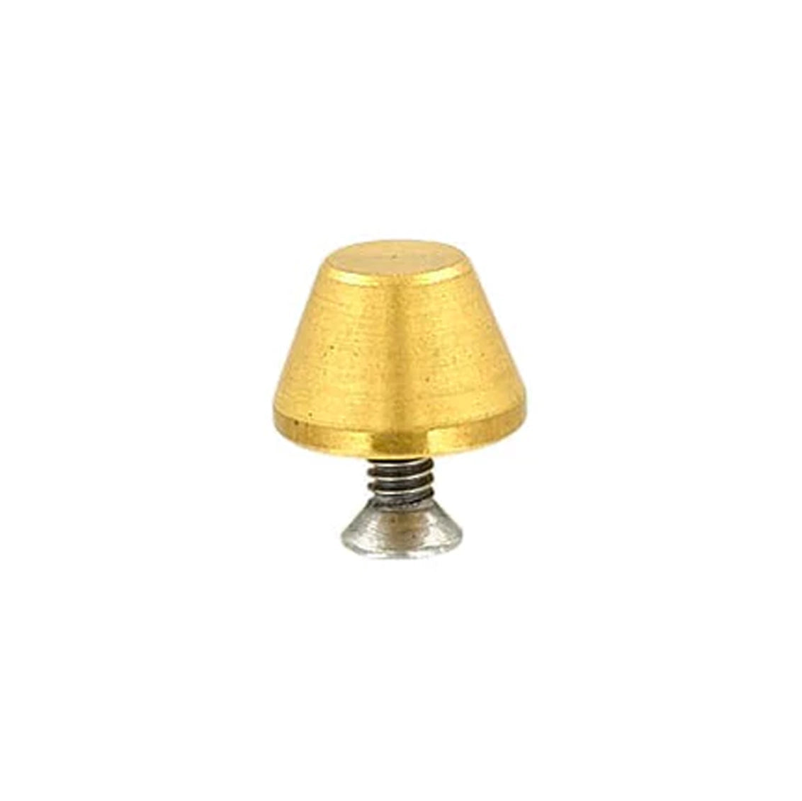 14mm Brass, Cone Handbag Bottom w/screw, Solid Brass-PK10 – Weaver ...