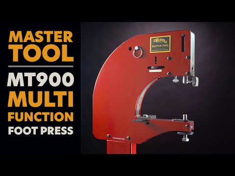 Master Tool MT900 Multifunction Foot Press – Weaver Leather Supply