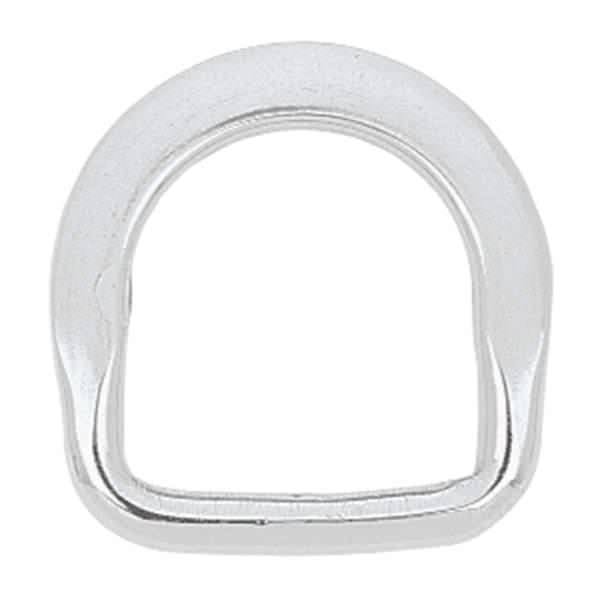 Beveled Saddle D-Ring Stainless Steel, 1-1/4" - Weaver Leather Supply
